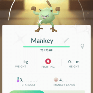 Shiny Mankey