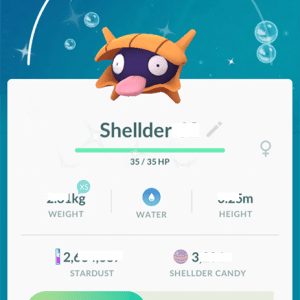 Shiny Shellder